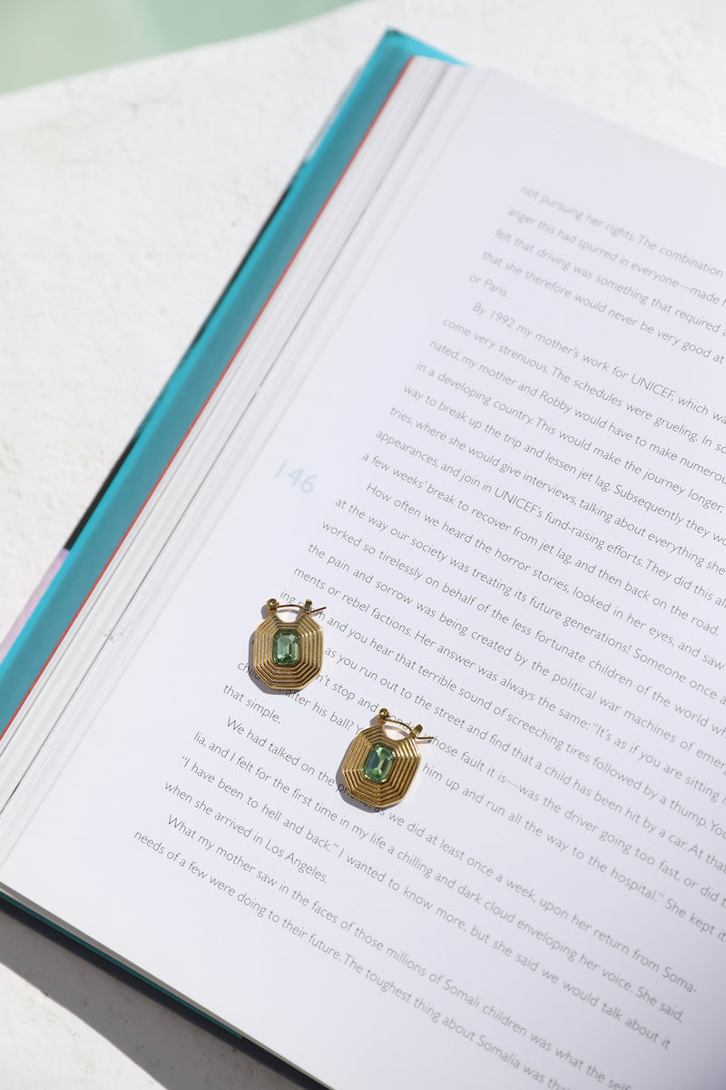 18K Gold Plated Treasure Tower Earrings | Fortunate One