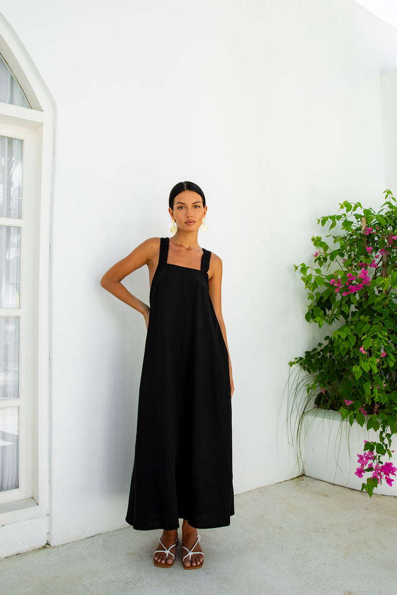 Dear Eclipse Maxi Dress Black | Fortunate One