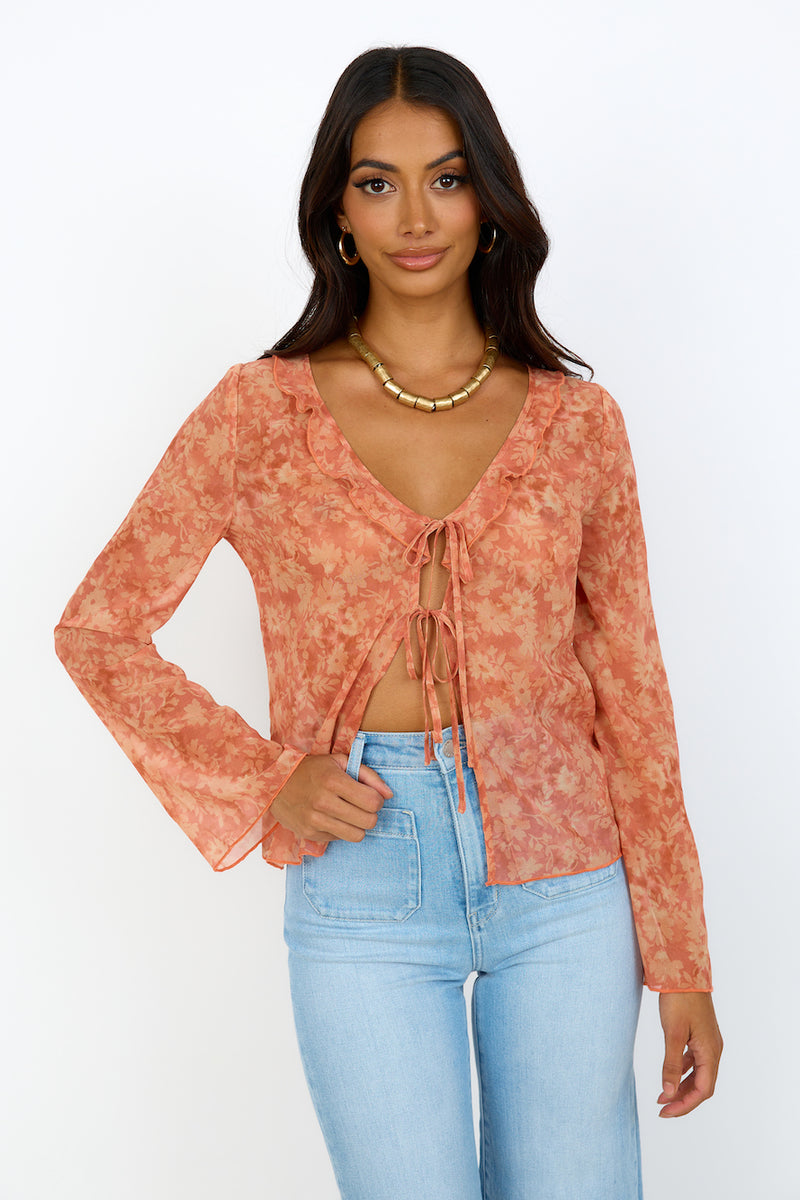 FINDERS KEEPERS Peppa Top Peach Harvest | Fortunate One