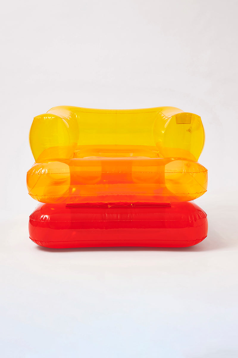 SUNNYLIFE Inflatable Lilo Chair Sunset | Fortunate One