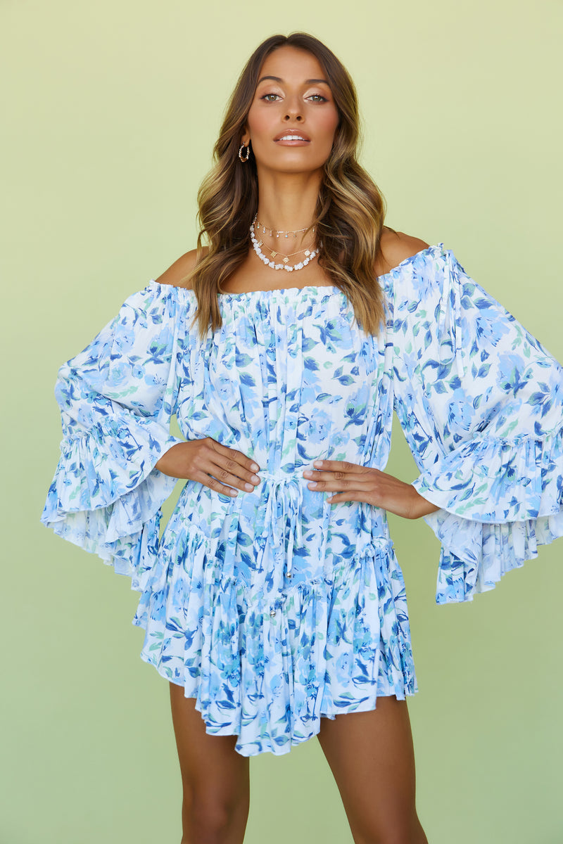 Cool Moon Dress Blue | Fortunate One