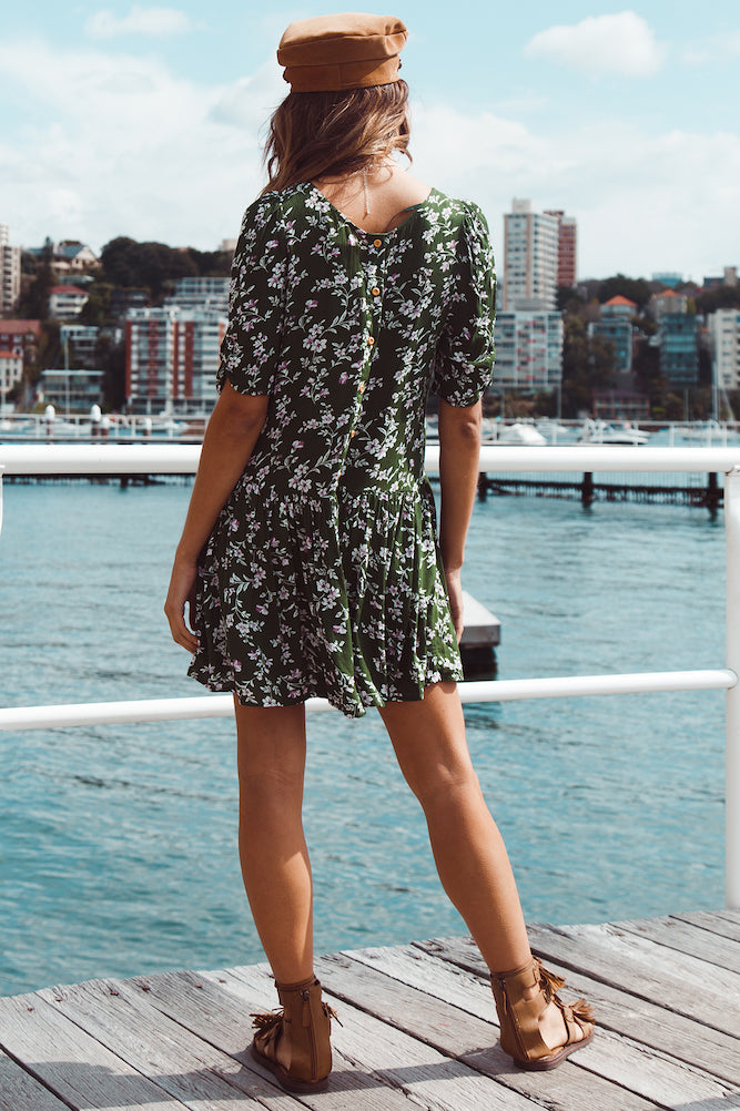 Matcha Dress Green | Fortunate One